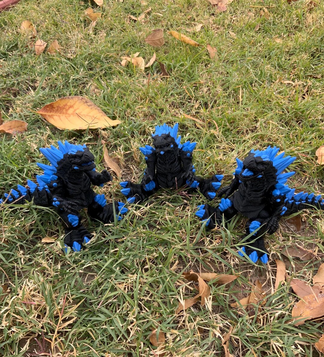 Godzilla, Articulated Monster Dinosaur Toy - Etsy