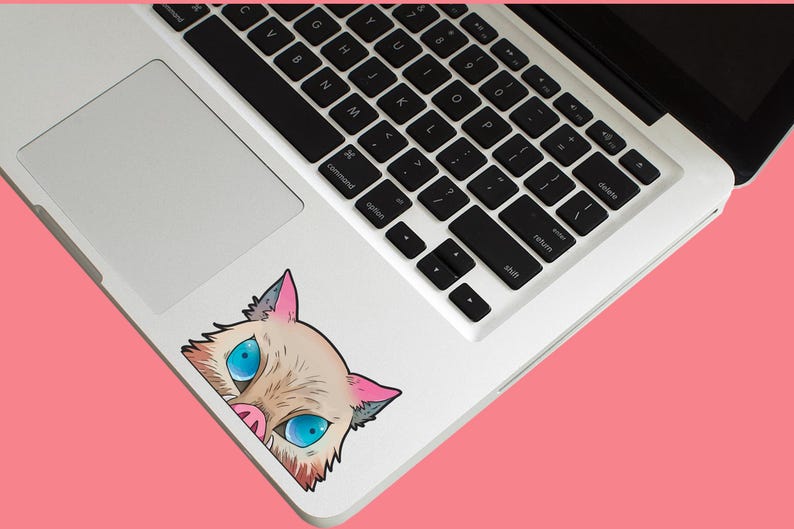 Inosuke Peeker Sticker – Demon Slayer Anime Sticker for Laptop ...
