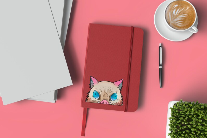 Inosuke Peeker Sticker – Demon Slayer Anime Sticker for Laptop ...