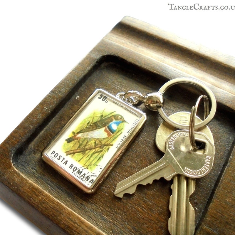 Bird Keyring - Etsy