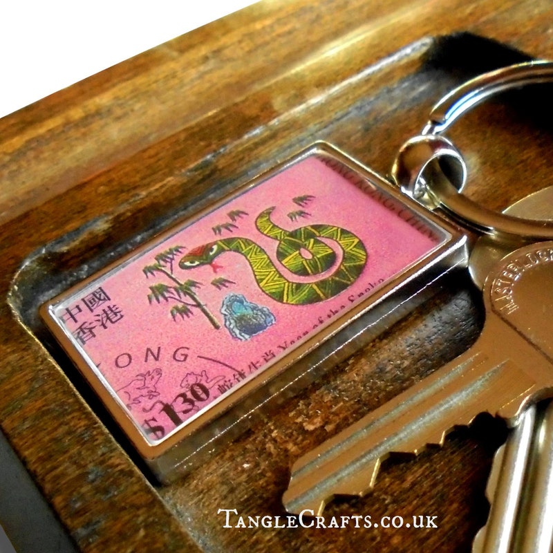 Snake Keychain - Etsy