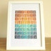 Postage Stamp Art Framed Wall Art | Upcycled British Postal Collage Art ...