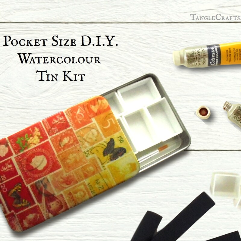 Watercolor Tin - Etsy