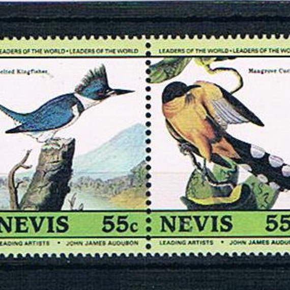 Postage Stamps Collectibles kingfisher cardinal mint vintage 1985 bird ...