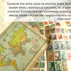 Mixed Postcard Gift Set - Postage Stamp Art Print Cards | Colourful ...
