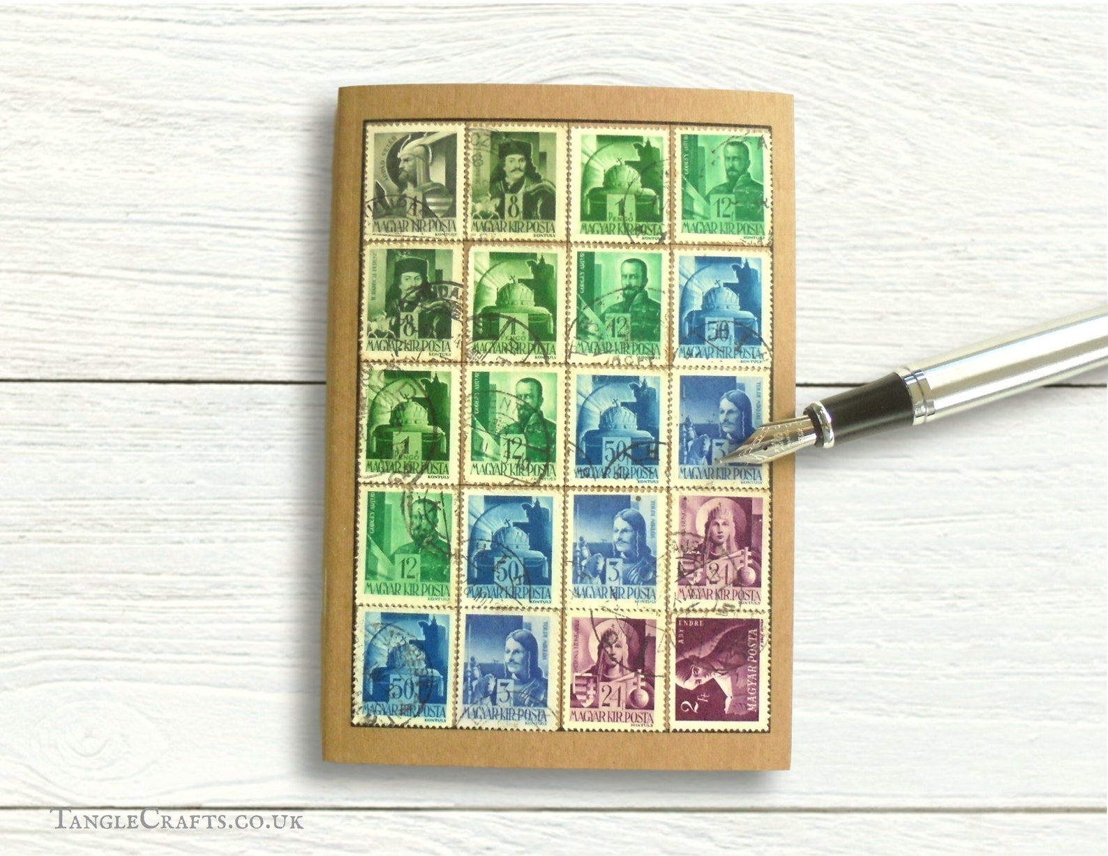 Hungary Travel Notebook A6 Journal Recycled 1940s Vintage - Etsy UK