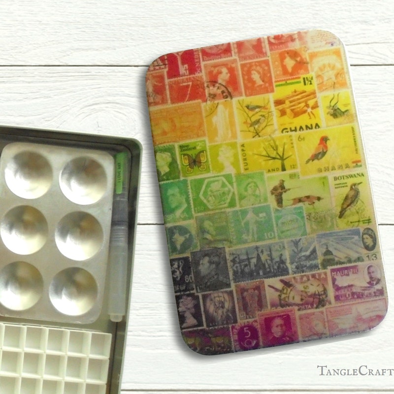 Watercolor Tin - Etsy