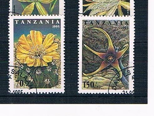 Tanzania Flower Postage Stamps | colourful tropical flowers, floral ...
