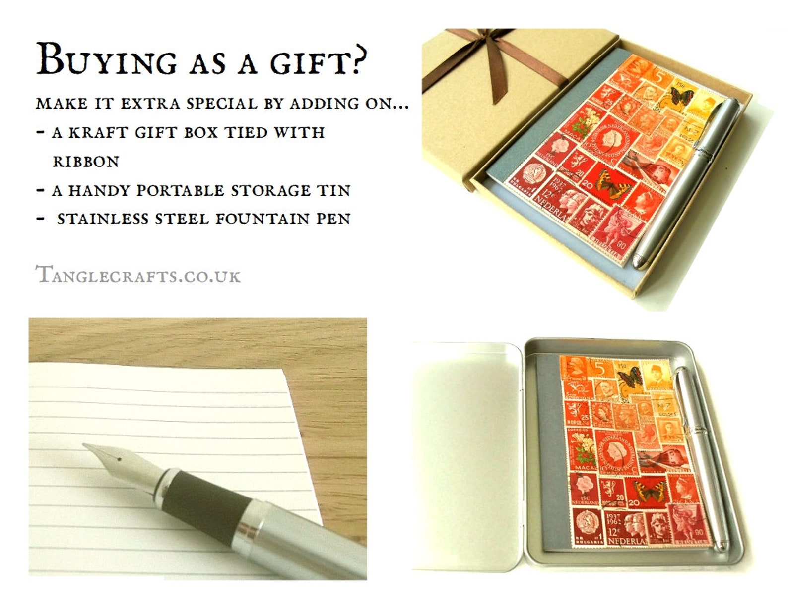 India Travel Journal, A6 Notebook | Upcycled Indian Postage Stamp ...