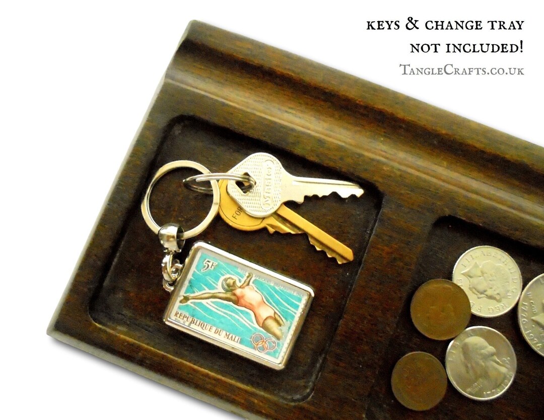 Retro Swimmer Keyring - Mali Keychain Upcycled With Vintage 1965 ...