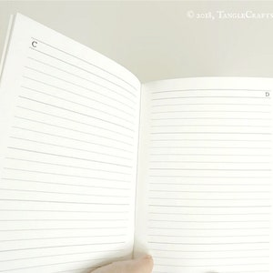 Pocket Address Book, Postage Stamp Print A-Z Index Book | Includes ...