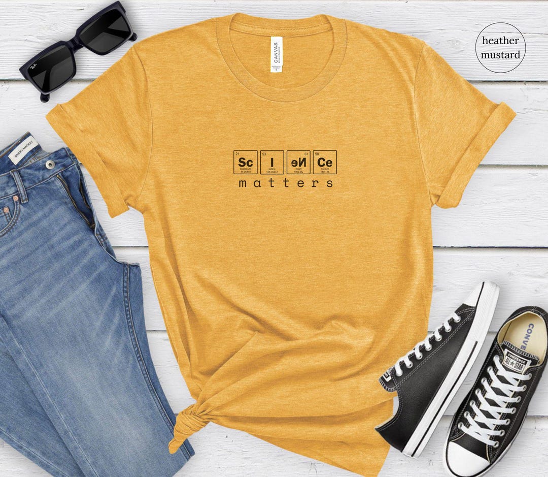 Science Matters Periodic Table Elements T-shirt, Science Lover Gift - Etsy