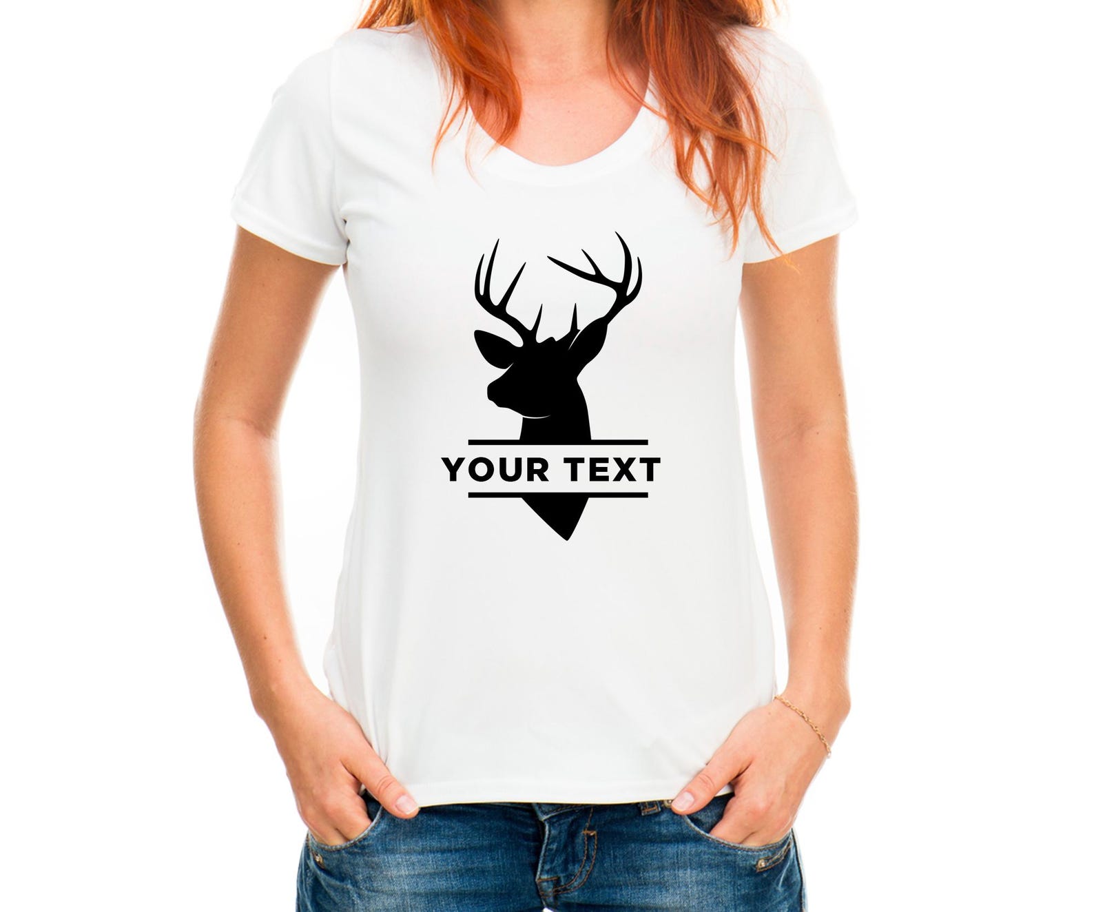 Deer Split Monogram, Deer Head Svg, Deer Svg, Cricut, Png, Svg ...