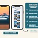 New Zealand Travel Itinerary Template - Editable Mobile Travel Planner ...