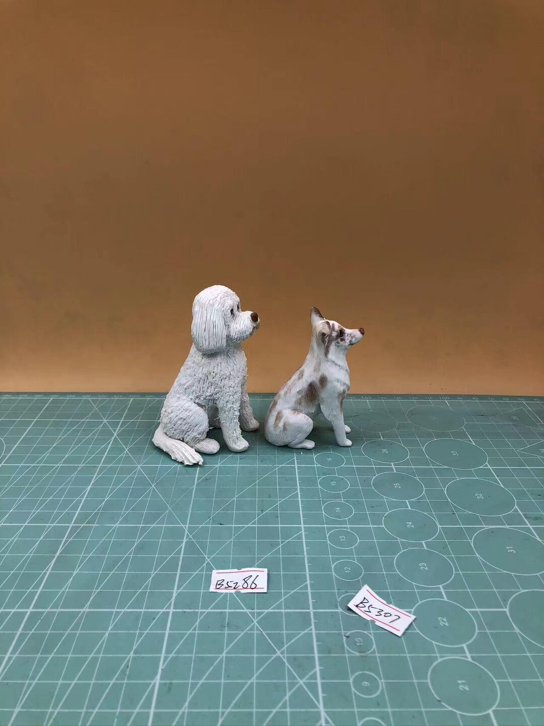 Custom Dog Sculpture , Personalized Dog Figurine , Handmade Dog Statue ...