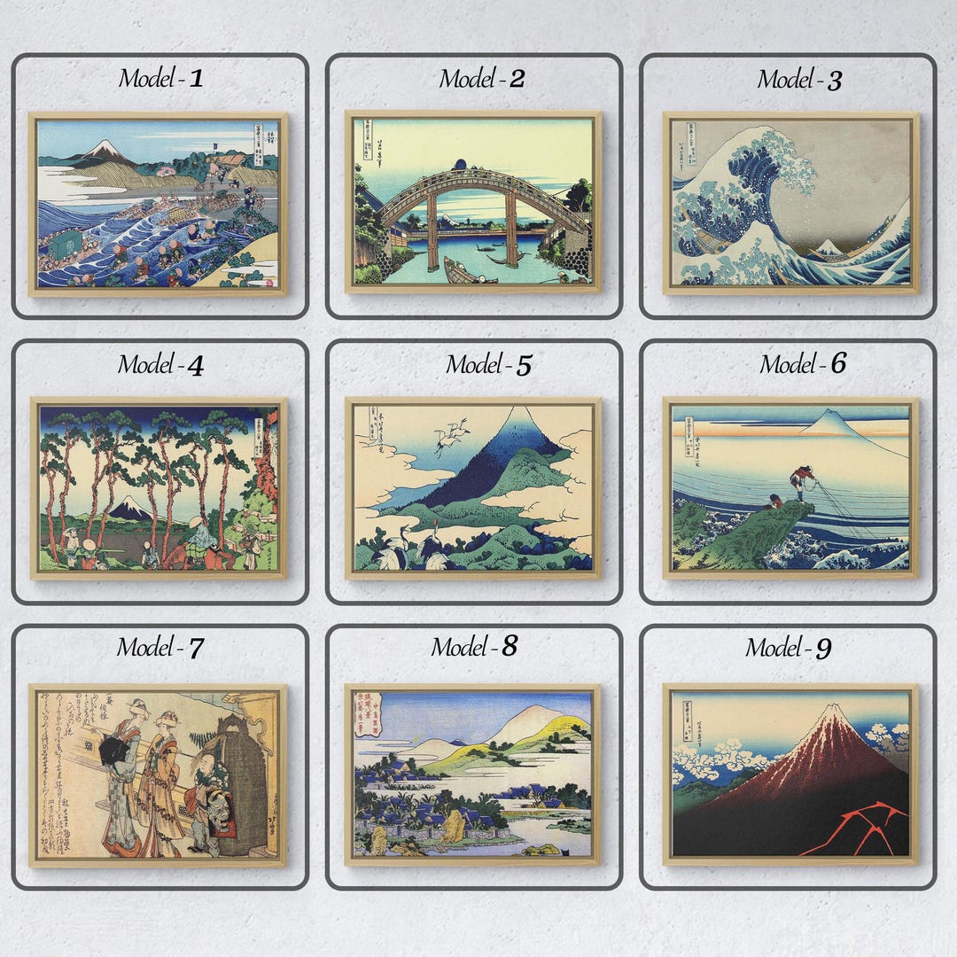 Hokusai Ukiyo-e Masterpieces – From the Great Wave to Majestic Fuji ...