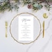 Classic Menu Template - Etsy