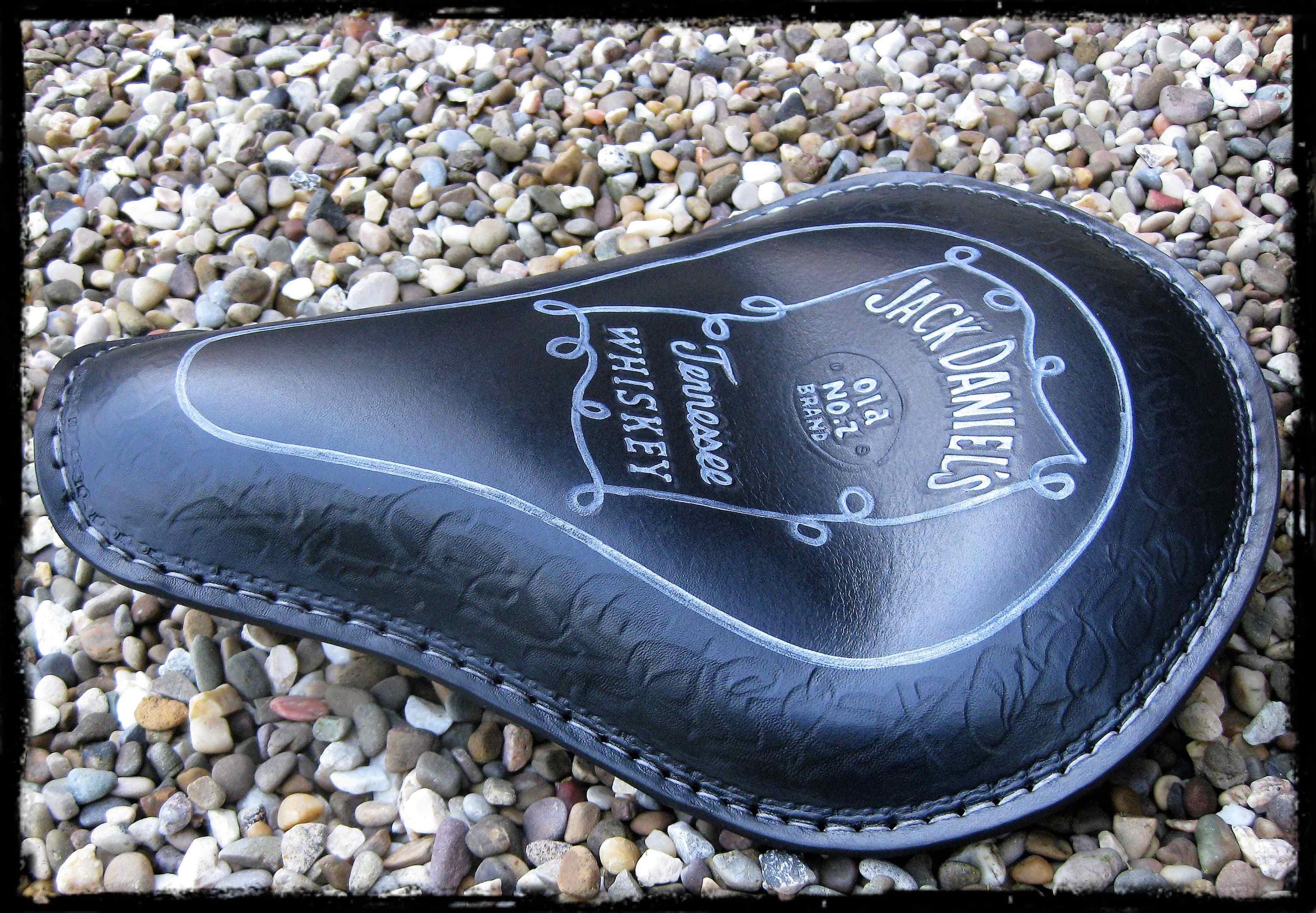 Custom Motorcycle Leather Seat, Bobber, Chopper, Universal. - Etsy