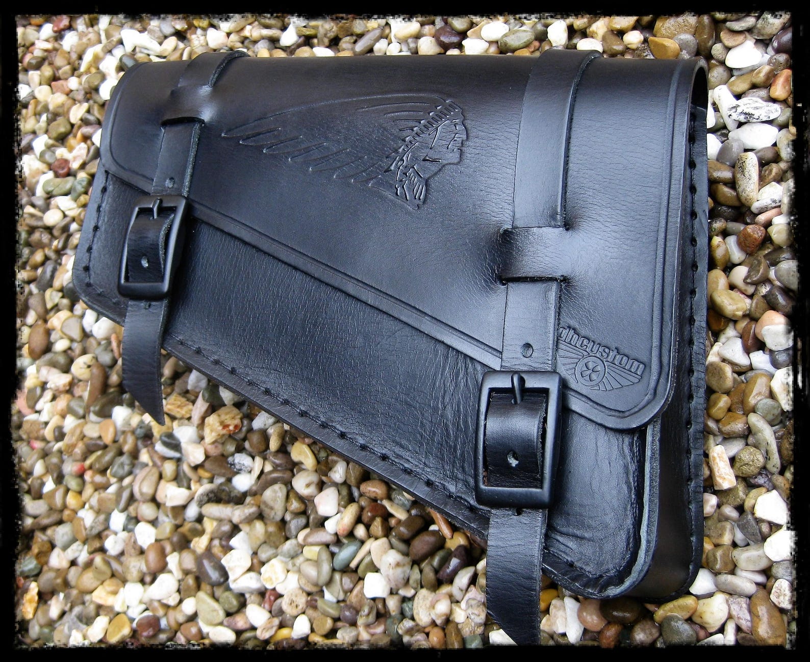 All Black Mini Saddlebag Indian - Etsy