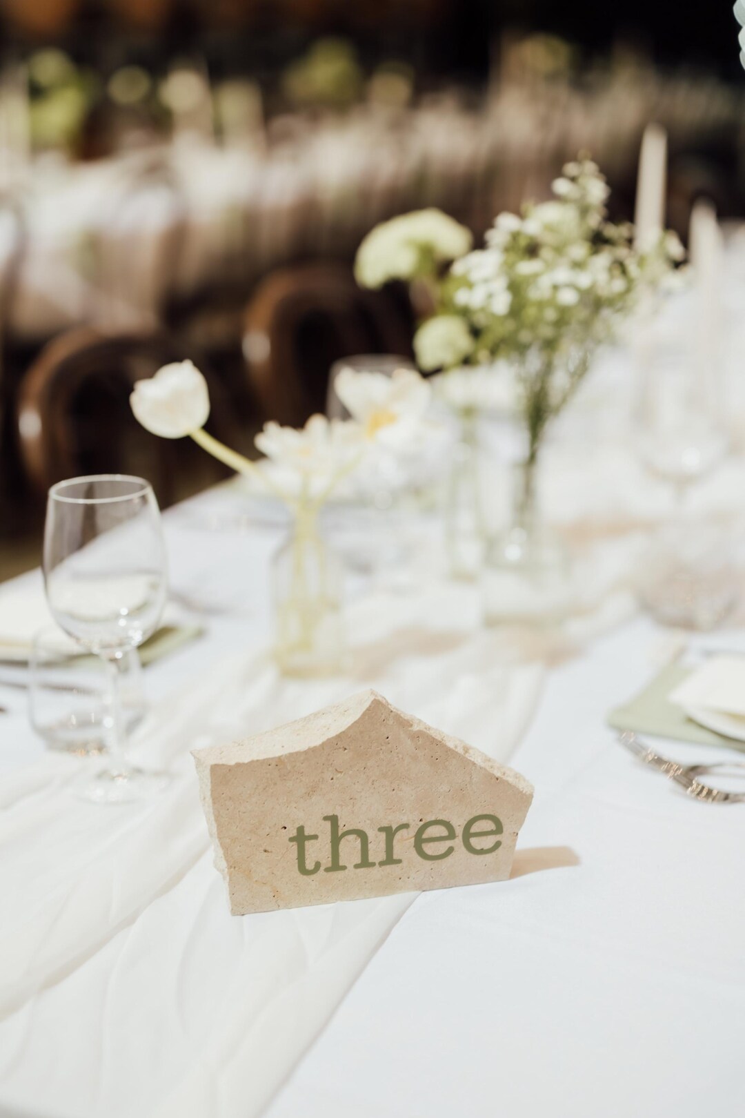 Travertine Signs - Wedding Table Numbers, Welcome Signs, Bar Signs - Etsy