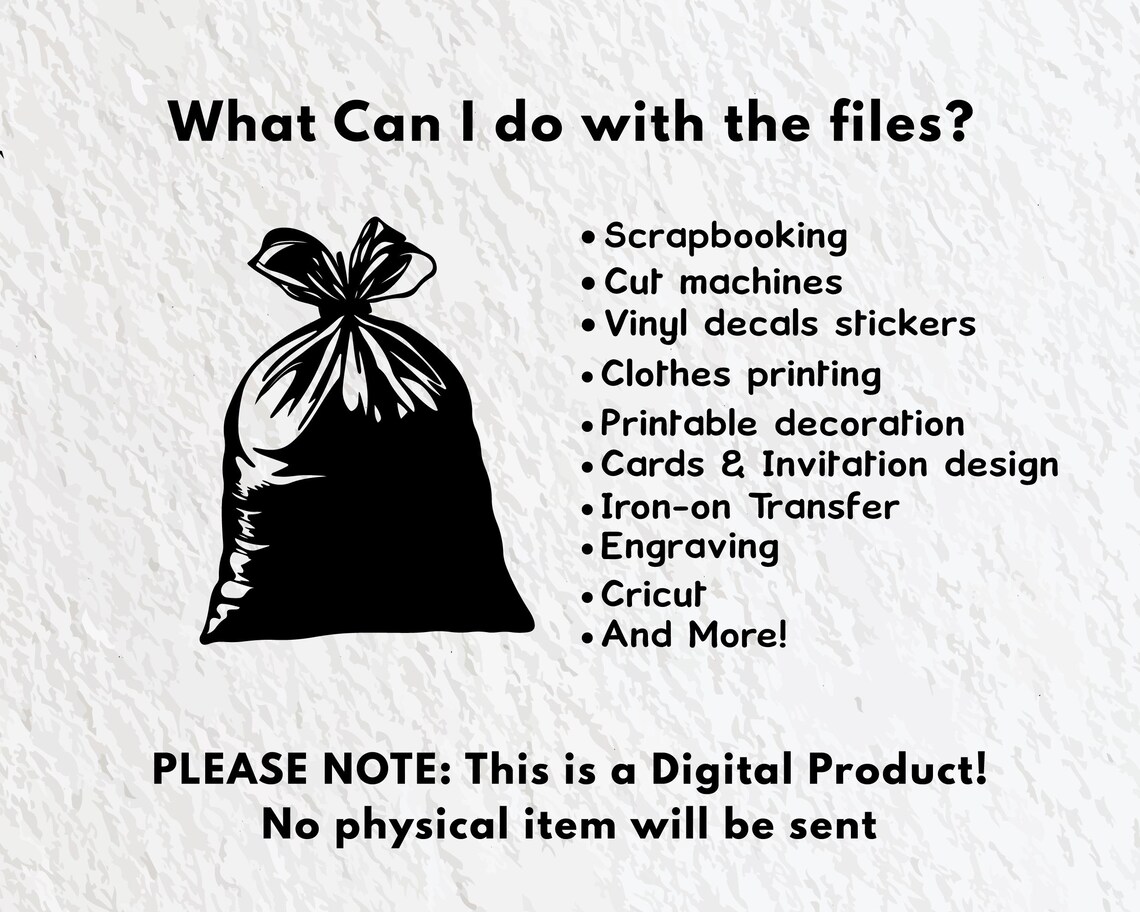 Sack Svg Bundle, Sack Silhouette, Sack Clipart Png, Sack Outline, Sack ...