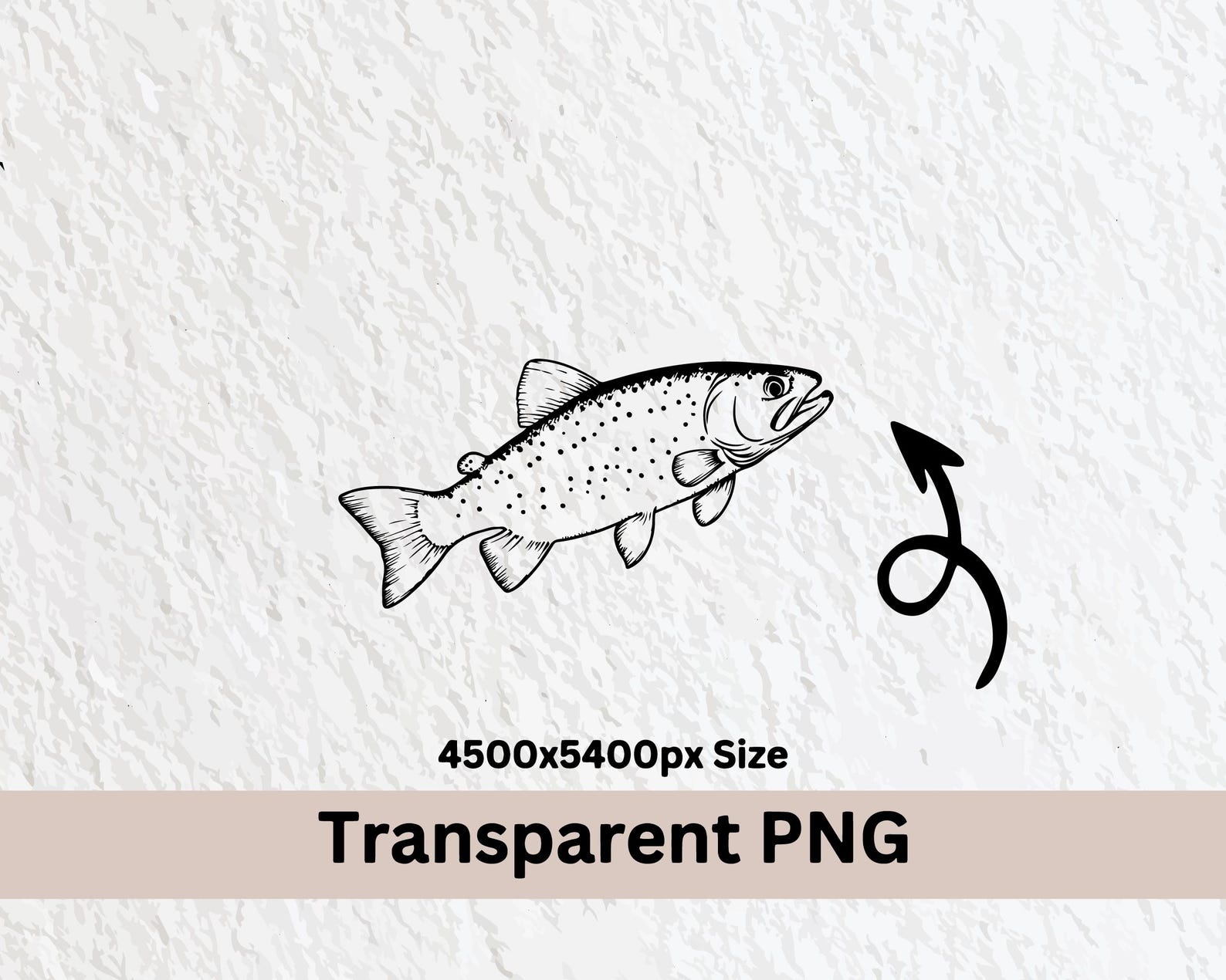 Trout Fish SVG Bundle: Silhouette Clipart Vector (digital Download) - Etsy