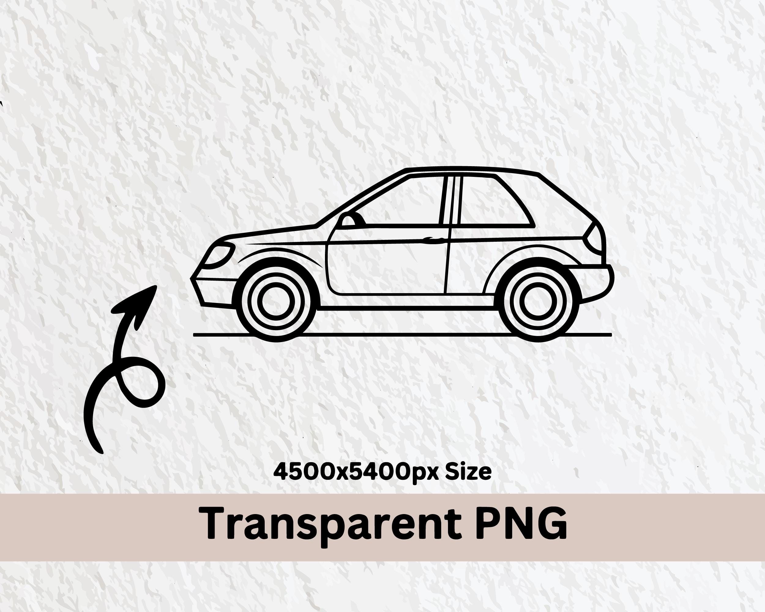 Car Svg Bundle, Car Silhouette, Old Car Clipart Png, Stylish Car ...