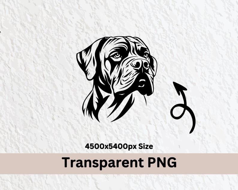 Mastiff Dog Svg Bundle, Mastiff Dog Silhouette, Mastiff Dog Clipart Png ...