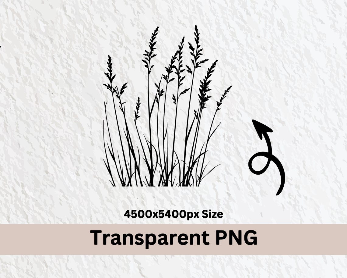 Grass Svg Bundle, Grass Silhouette, Grass Clipart, Grass Outline, Grass ...