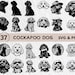 Cockapoo Dog Svg Bundle, Cockapoo Dog Silhouette, Cockapoo Dog Clipart ...