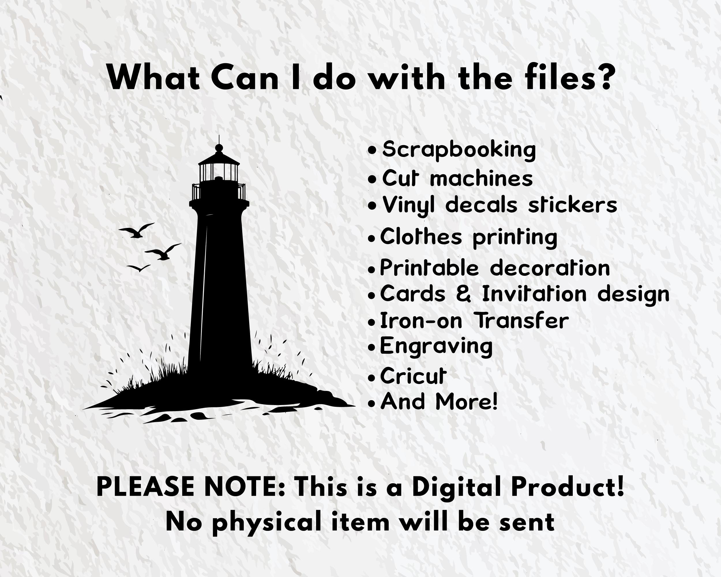 Lighthouse Svg Bundle, Lighthouse Silhouette, Lighthouse Clipart Png, Lighthouse Outline Svg ...