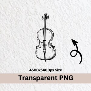 Cello SVG Bundle: Silhouette Clipart, Cricut Cut Files (digital ...