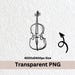 Cello SVG Bundle: Silhouette Clipart, Cricut Cut Files (digital ...