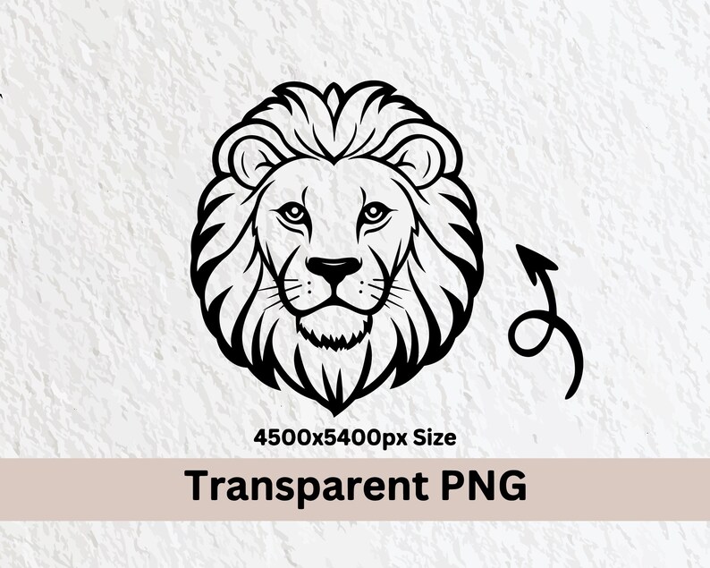 Lion SVG Bundle: Silhouette, Clipart, Vector (PNG, SVG) - Etsy