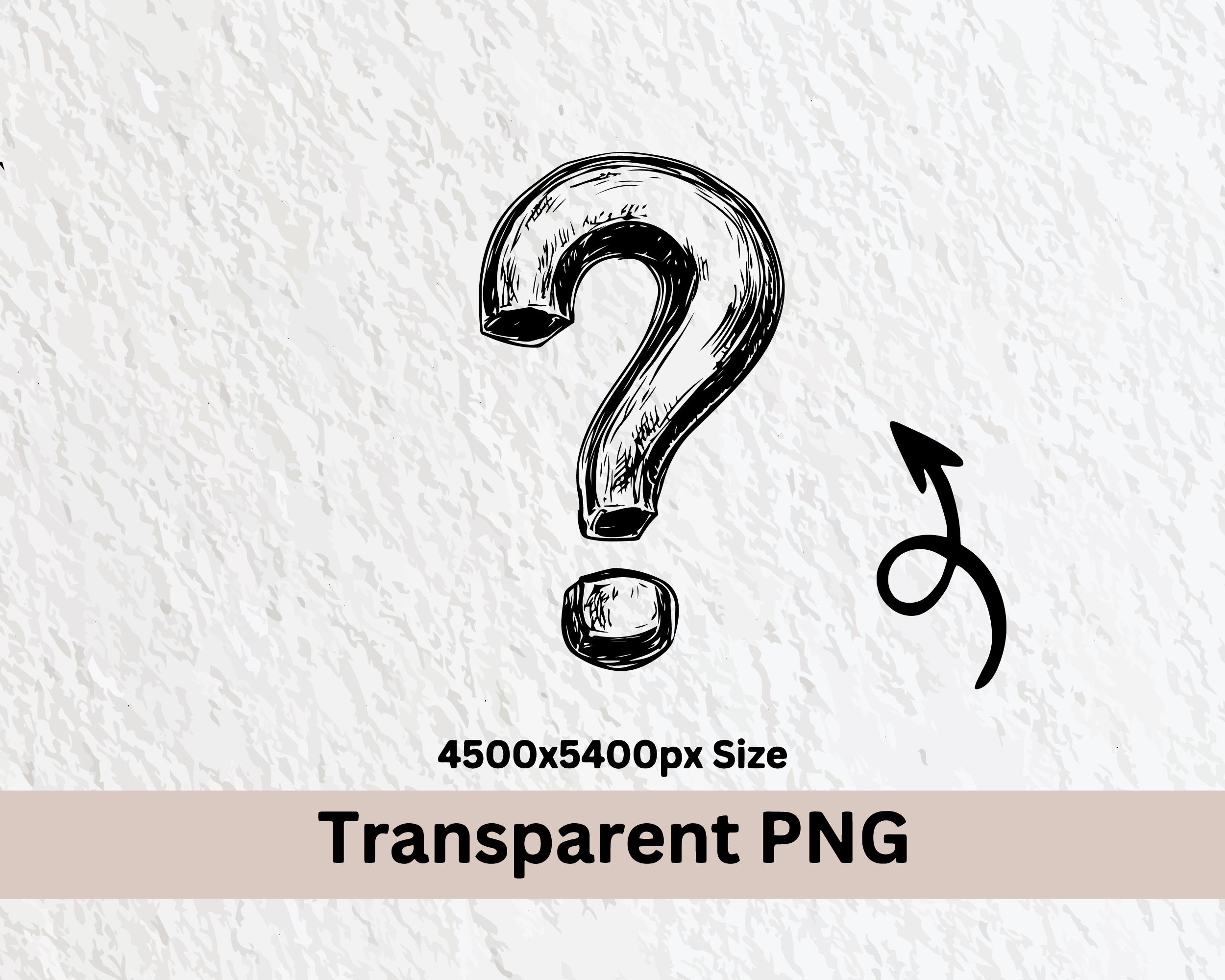 Question Mark Svg Bundle, Question Mark Silhouette, Question Mark ...