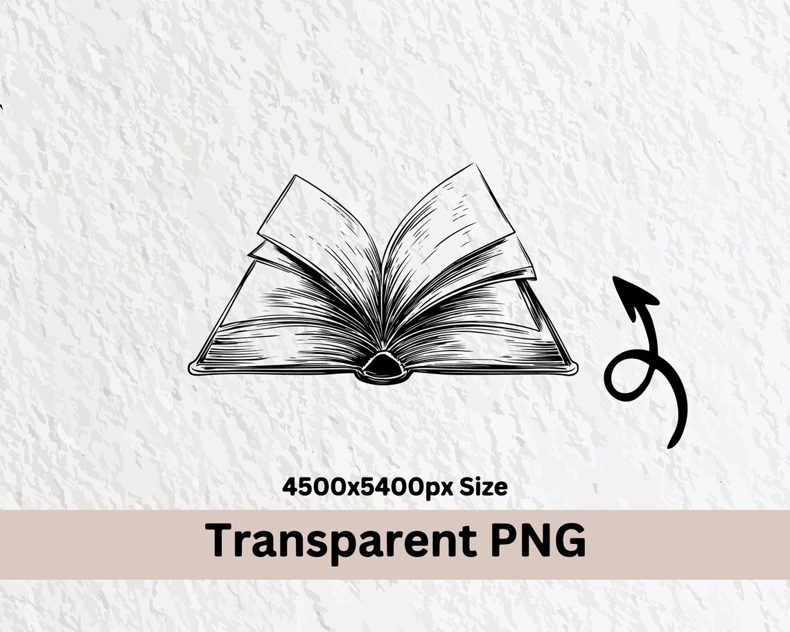 Open Book Svg Bundle, Open Book Silhouette, Open Book Clipart Png, Open ...