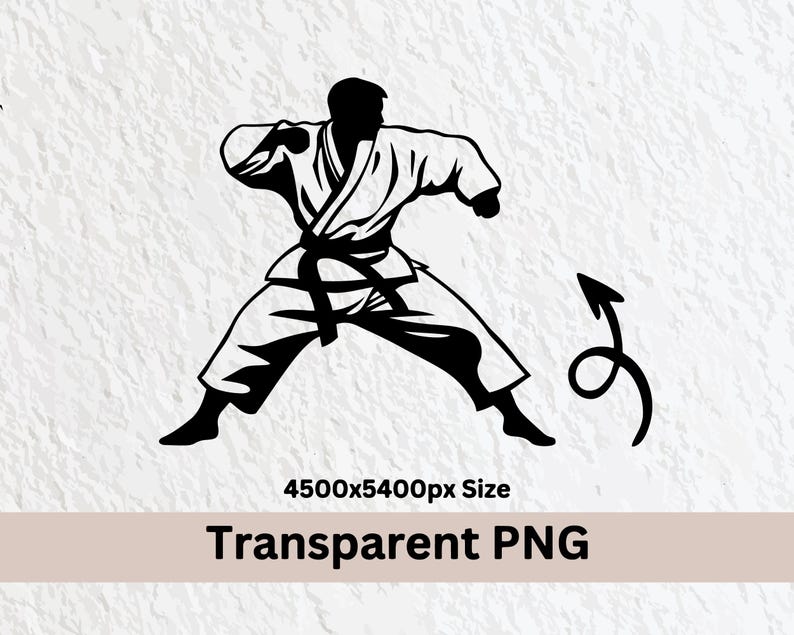 Judo Silhouette Vector Set: Clipart, Outline, Decal (SVG & PNG) - Etsy