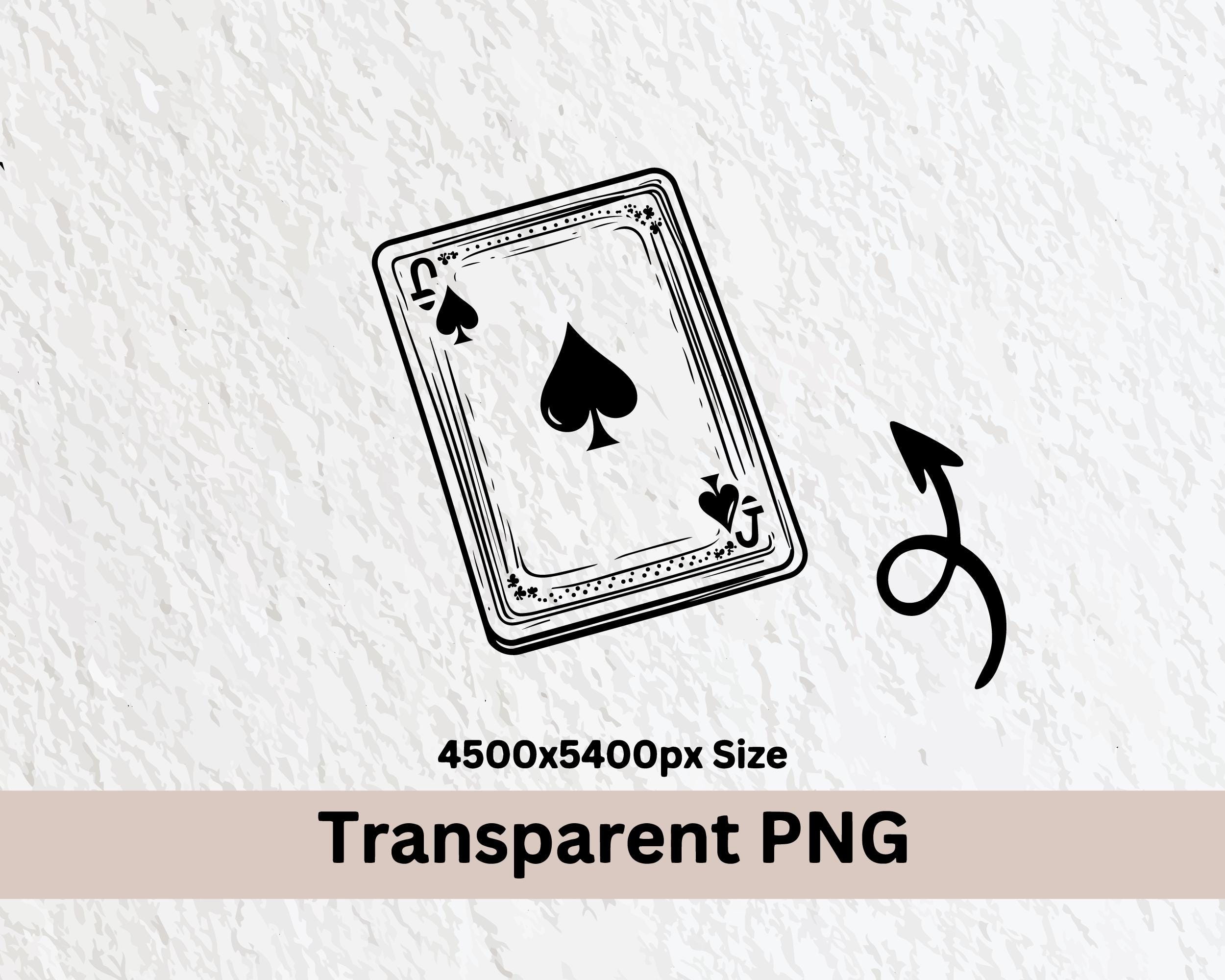 Playing Cards Silhouette Svg, Playing Cards Svg Bundle, Playing Cards ...