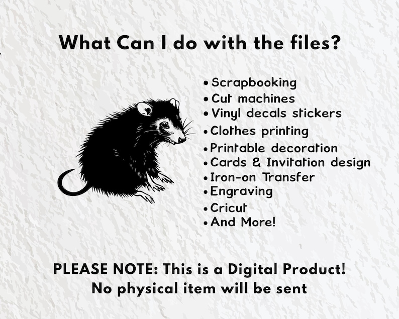 Opossum Svg Bundle, Opossum Silhouette, Opossum Clipart Png, Opossum ...