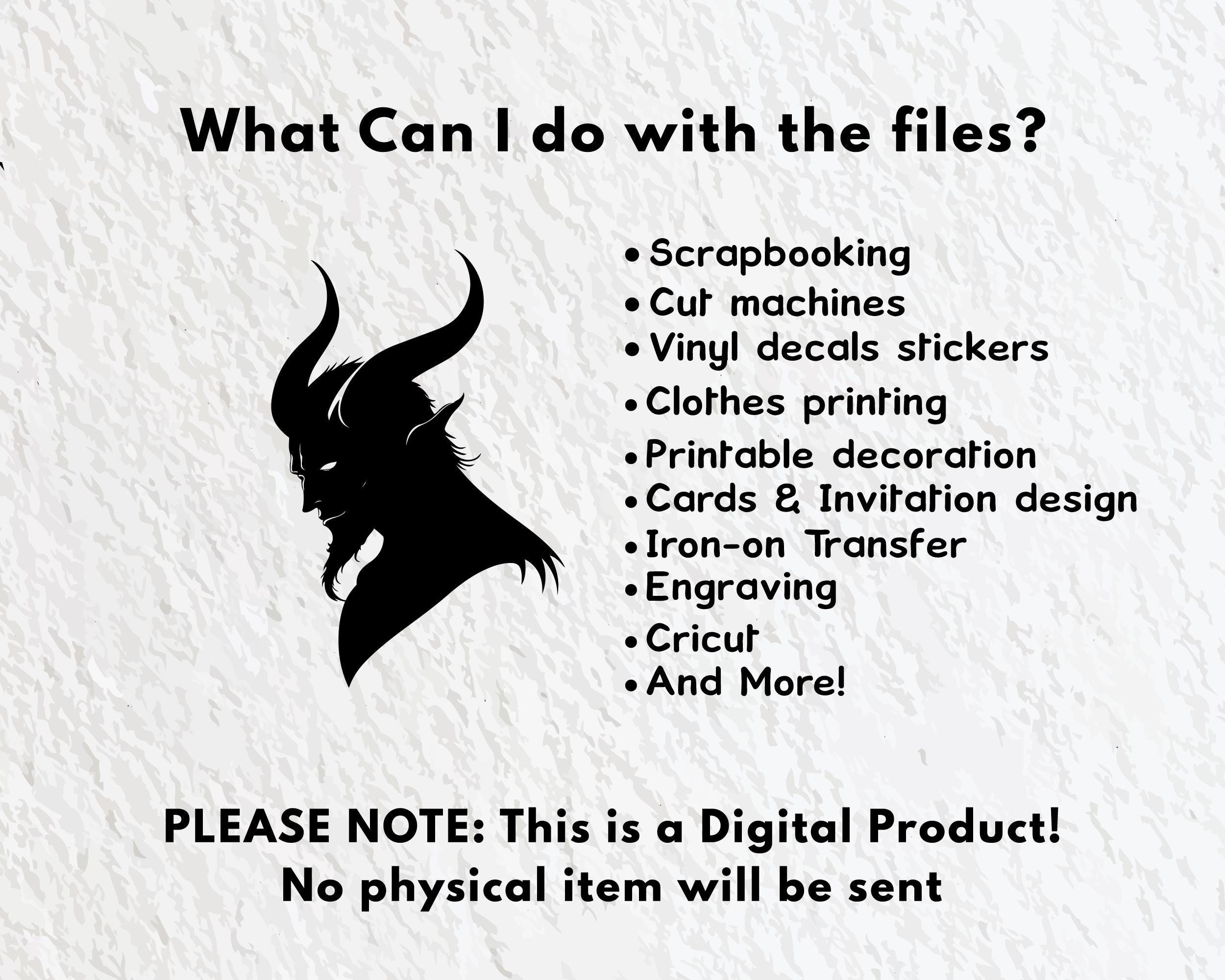 Devil Svg Bundle, Devil Silhouette, Devil Clipart Png, Devil Outline ...