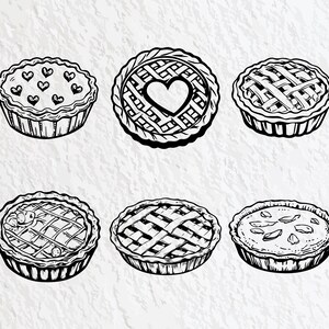 Pie SVG Bundle: 32 Pie Icon Designs (digital Download) - Etsy