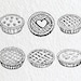 Pie SVG Bundle: 32 Pie Icon Designs (digital Download) - Etsy