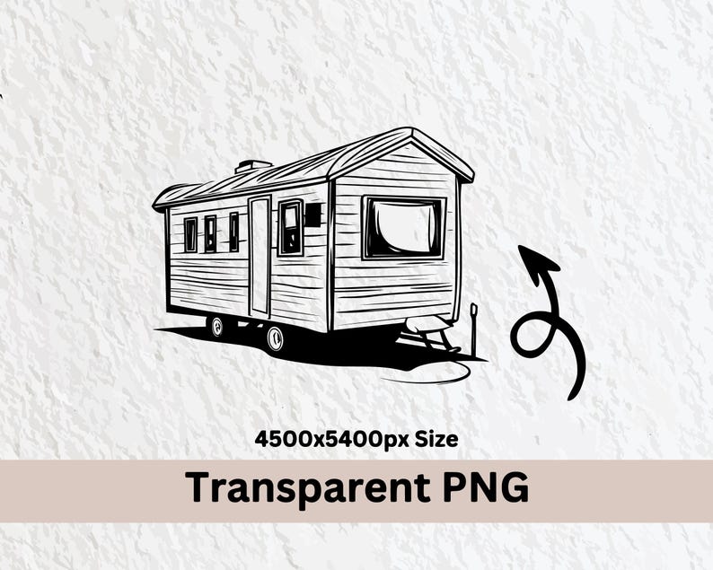 Mobile Home SVG Bundle: Clipart, Outline, Vector (digital Files) - Etsy