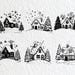 Christmas House SVG Bundle: Winter Village Clipart (PNG, Cricut) - Etsy