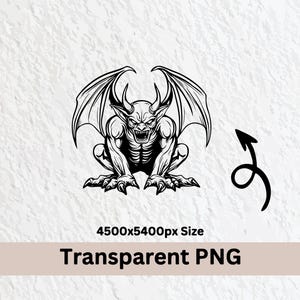 Gargoyle SVG Bundle: Silhouette, Clipart, Vector (digital Download) - Etsy