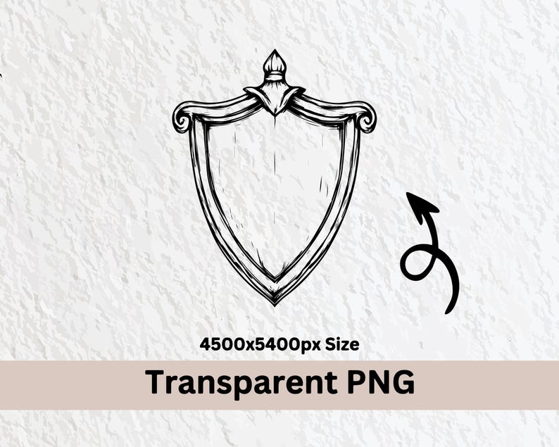 Shield SVG Bundle: Silhouette Clipart, Vector Logo (PNG, SVG) - Etsy