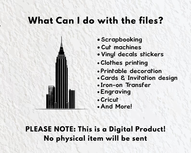 Skyline Building Svg Bundle, Skyline Building Silhouette, Skyline ...