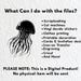 Jellyfish SVG Bundle: Silhouette Clipart, Logo Icon (PNG, Cricut Files ...