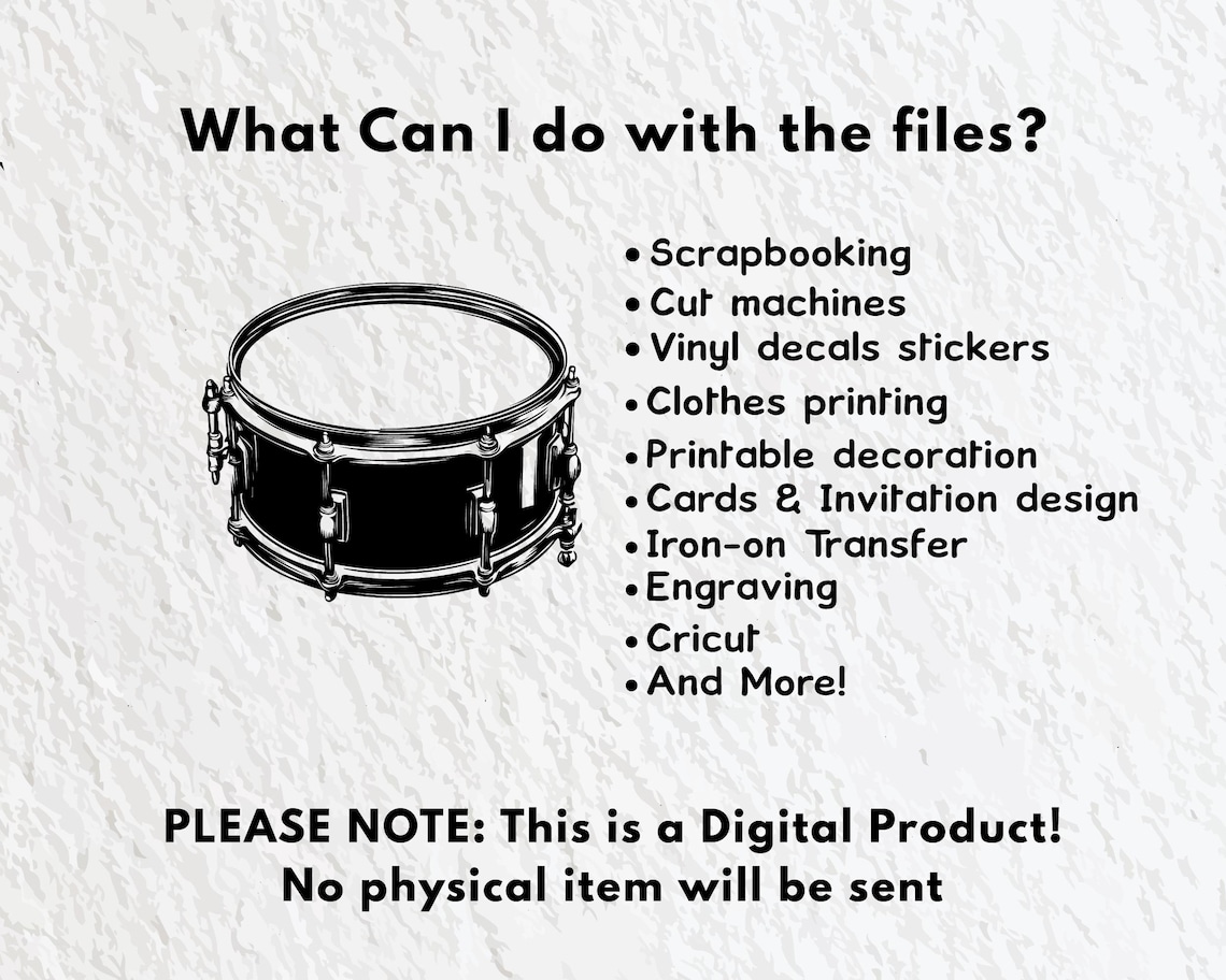 Snare Drum Svg Bundle, Snare Drum Silhouette, Snare Drum Clipart Png ...