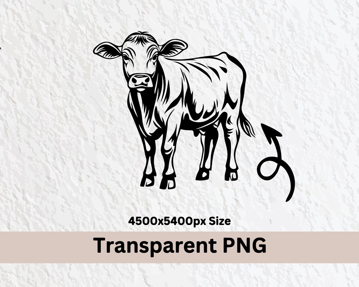 Cow SVG Bundle: Farm Silhouette Clipart (PNG, Vector) - Etsy